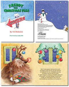 Children's Book Design for Freddy The Christmas Flea - Cover2Cover Book ...