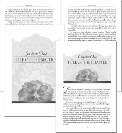 Book Page Layout Design - Cover2Cover Book Design